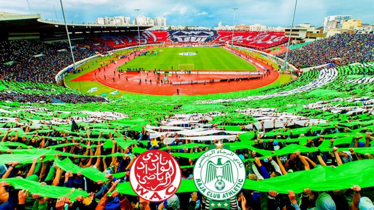 Derby WAC vs RCA à quelle heure et sur quelle chaîne