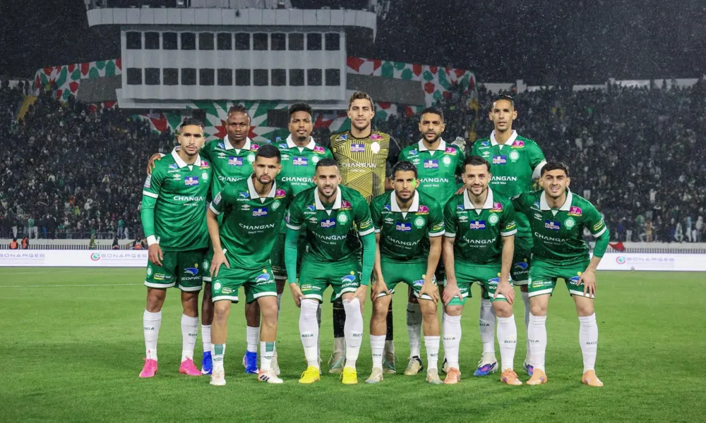 Composition Raja face au FUS Rabat en Botola D1