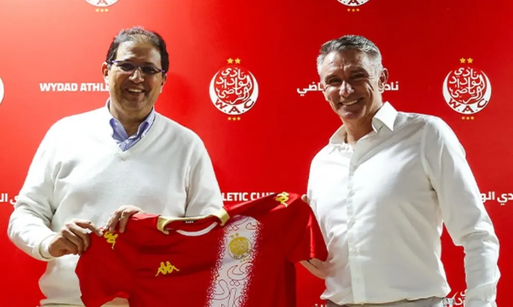 Patrice Carteron entraîneur du WAC : le Wydad officialise la nomination ...